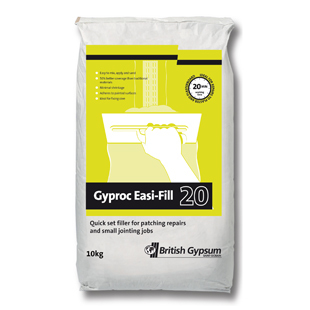Gyproc Easi Fill 20 10KG -Harris & Bailey Ltd